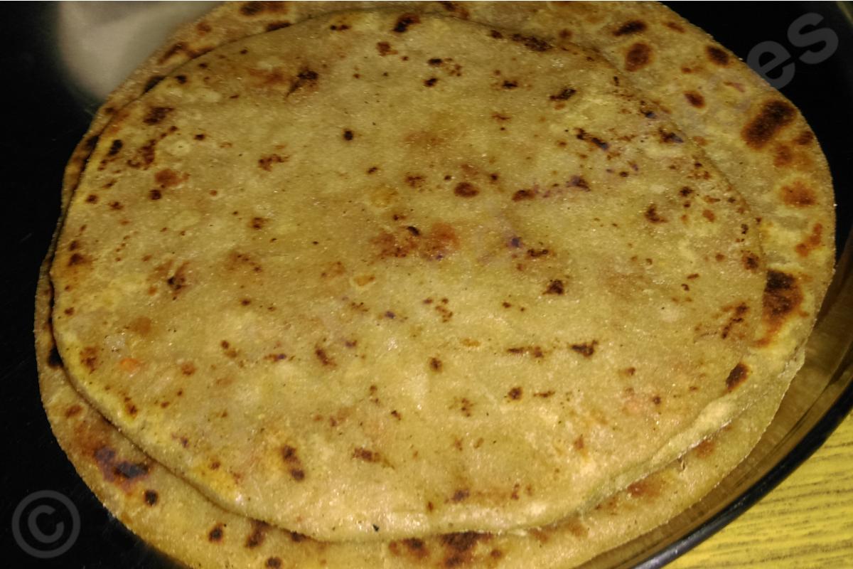 Soya Chunks Paratha Recipe - A to Z Food Recipes